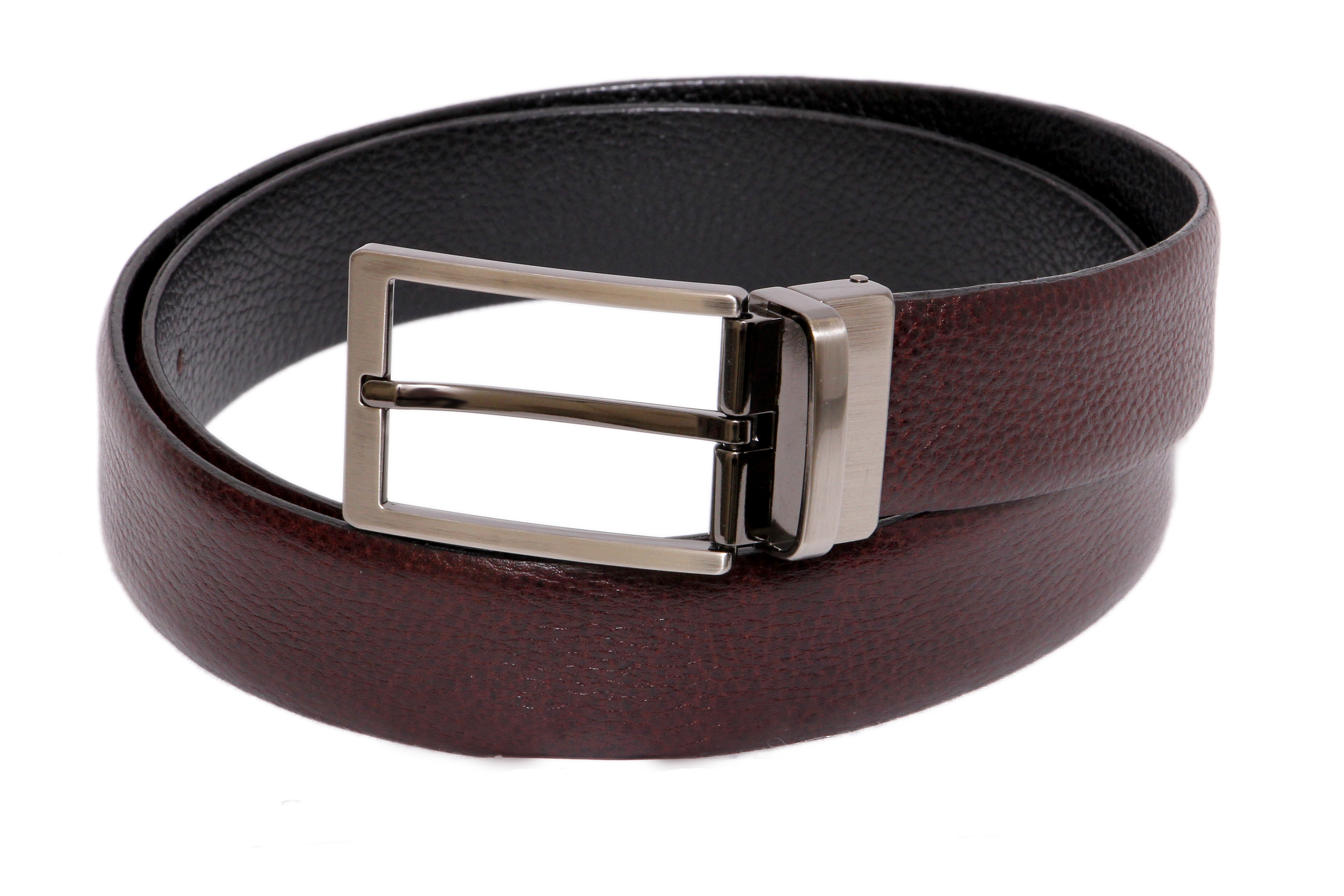 MEN S LEATHER BELT REVERSIBLE GB2780R The Sammy Store